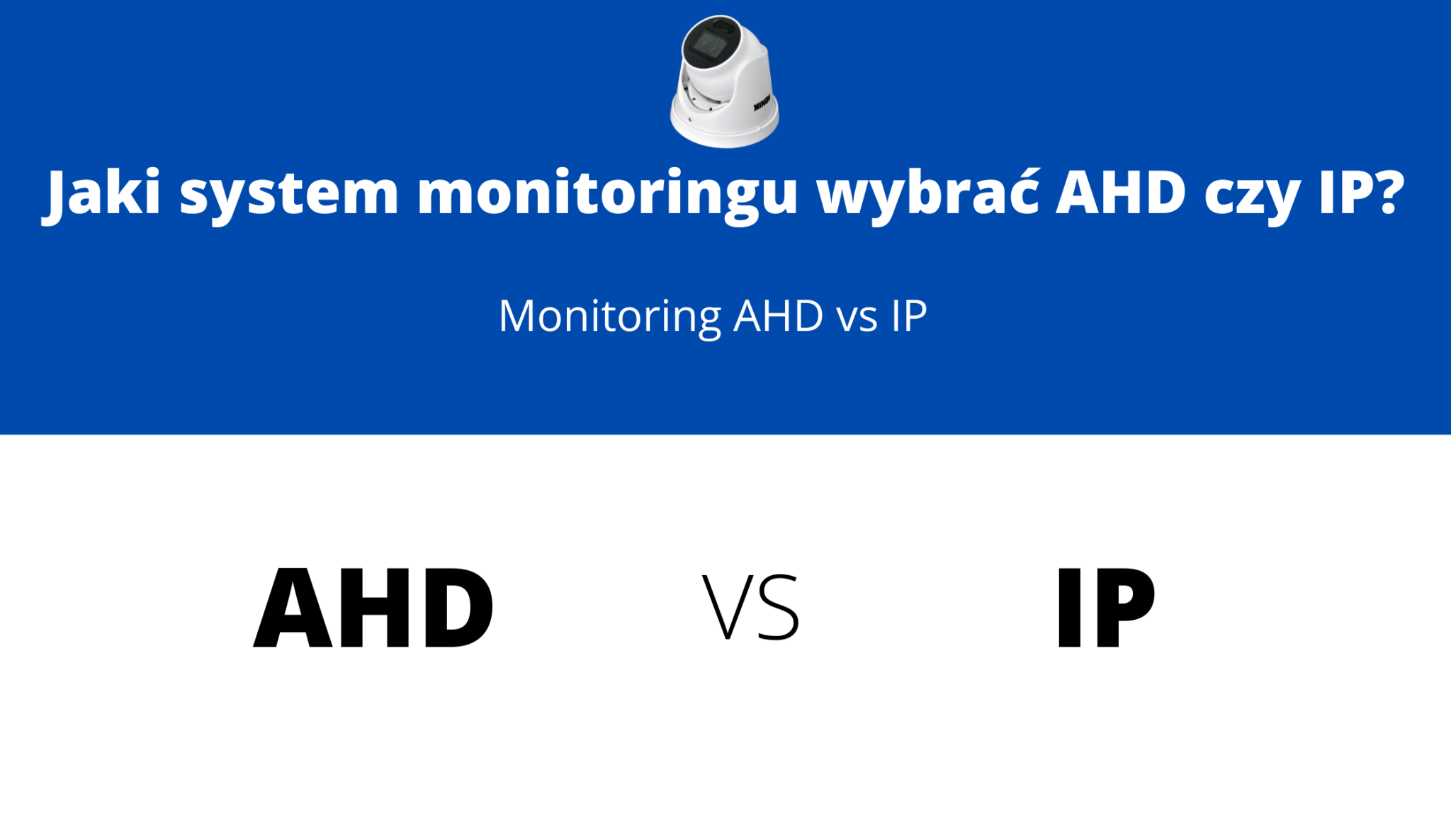 Jaki system monitoringu wybrać AHD czy IP? - IDG
