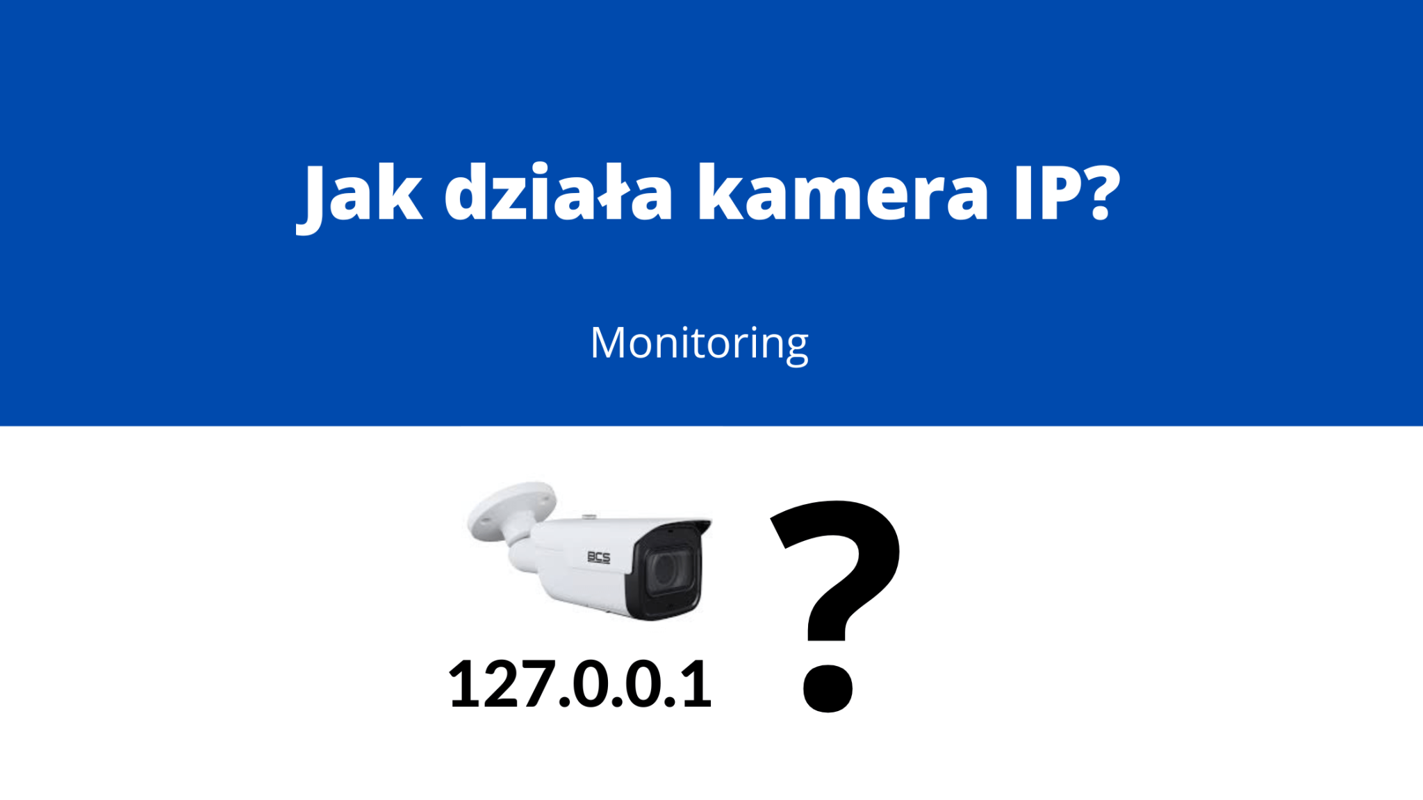 Jak działają kamery IP? - IDG